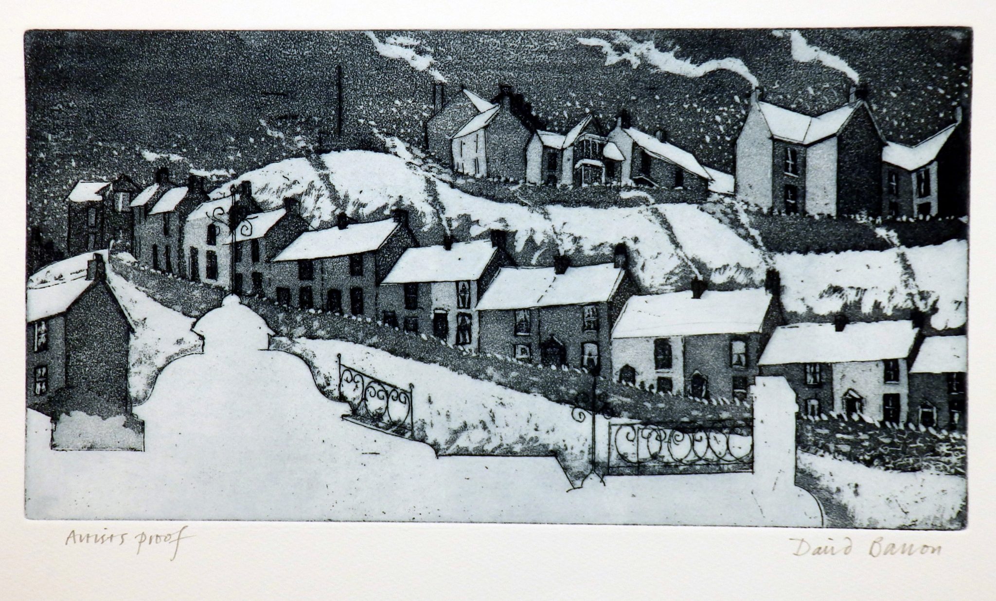 David Barron – Powdered Fields | Swansea Print Workshop