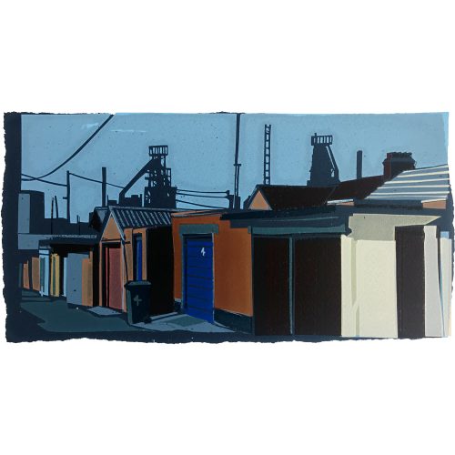 Sarah Hopkins | Screenprinting with paper stencils | March | Swansea ...