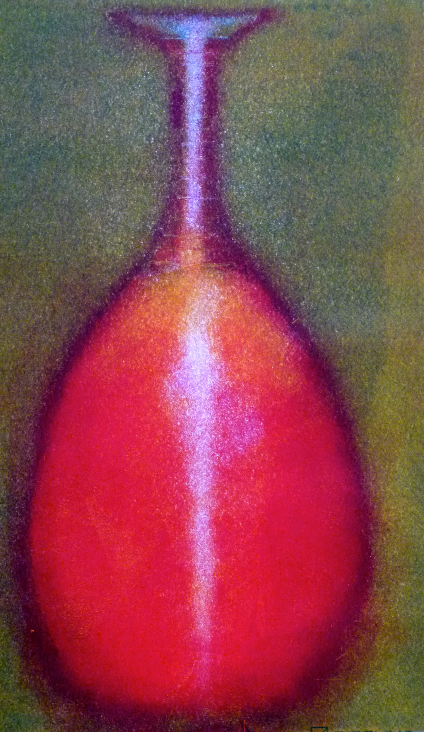 Alan Williams ‘Vessel’ Monotype | Swansea Print Workshop