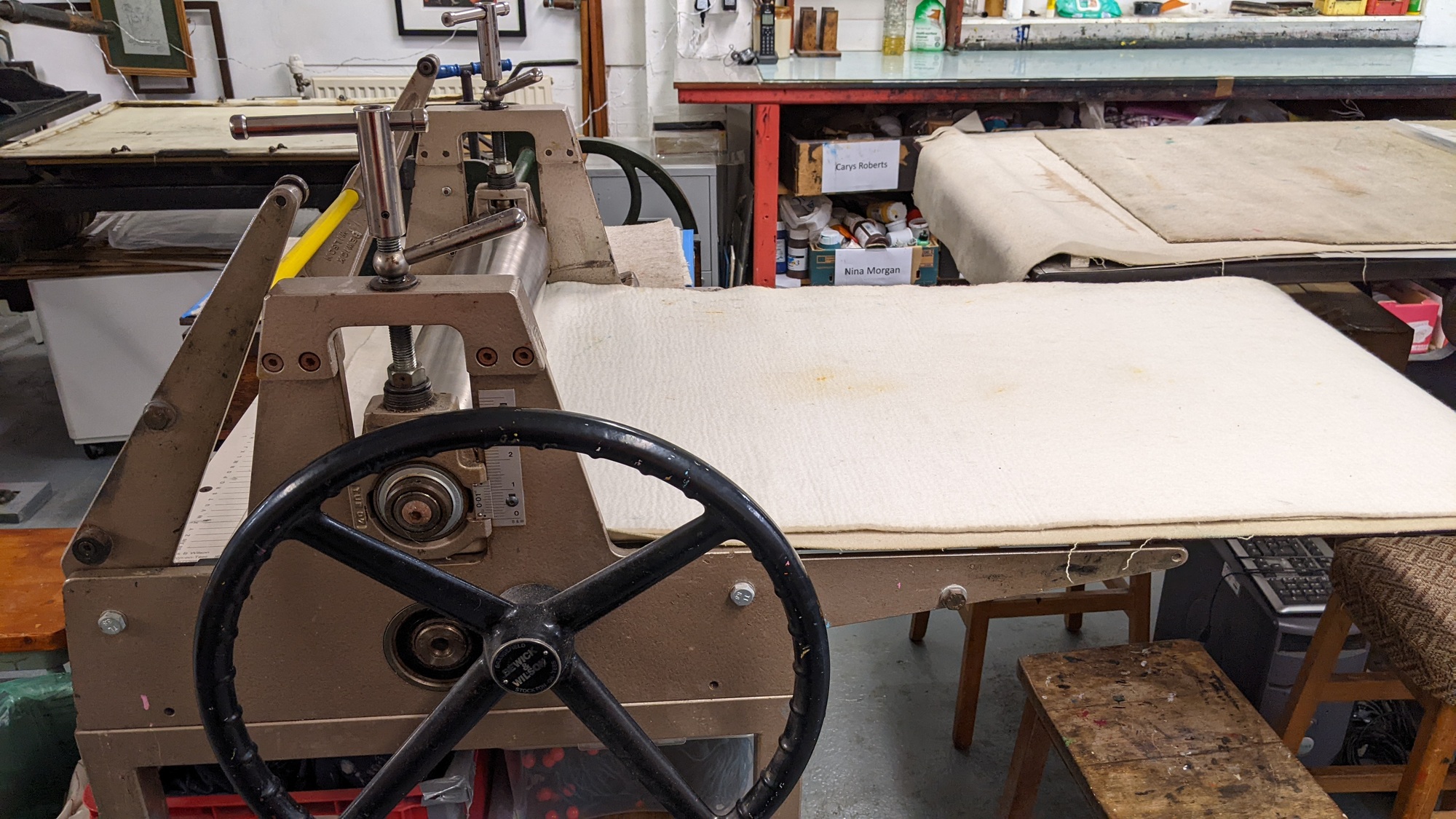 Intaglio presses | Swansea Print Workshop