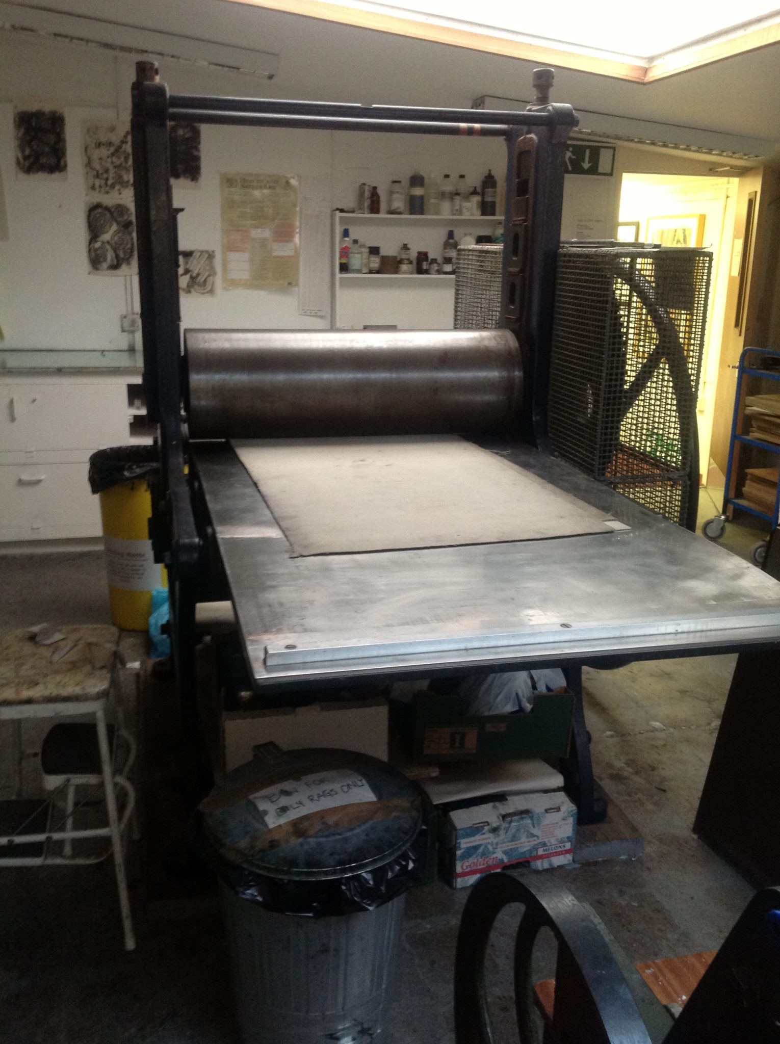 Intaglio presses | Swansea Print Workshop