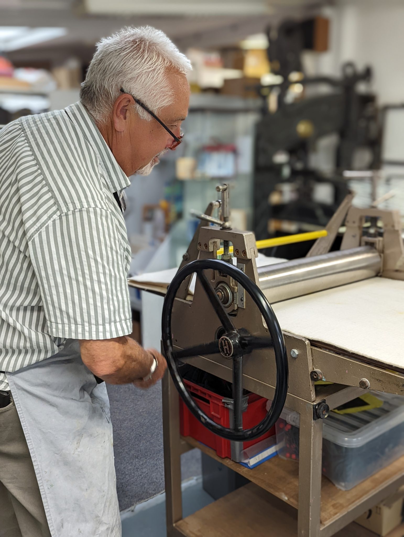Intaglio presses | Swansea Print Workshop